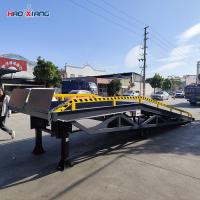 China 20000kg Power Ramp Dock Leveler 10m Unloading Loading Yard Ramp for sale