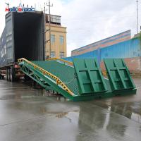 China 10T Adjustable Loading Dock Ramp Hyd Non Slip Portable Loading Platform for sale