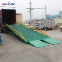 China 5-15tons Mobile Loading Dock Ramps Manual Temporary Dock Ramps for sale