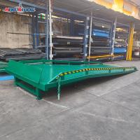 China 10T-20T Mobile Loading Dock Mobile Yard Ramp With Anti Slip Diamond Panel for sale