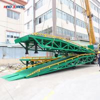 China 11m Mobile Dock Ramp Hydraulic Ramp For Container Unloading for sale