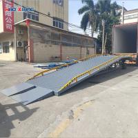 China Heavy Duty Portable Loading Ramps Forklift Container Loading Ramp for sale