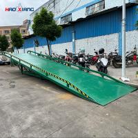 China 10m Heavy Duty Portable Loading Ramps 8T 8000kg Steel Portable Yard Ramp for sale