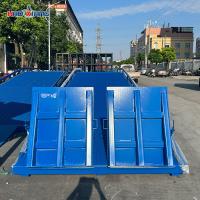China Manual Adjustable Mobile Forklift Ramp 10t Hydraulic Dock Leveler for sale