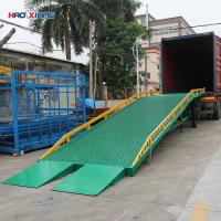 China 5-15tons Mobile Loading Dock Ramps Manual Temporary Dock Ramps for sale