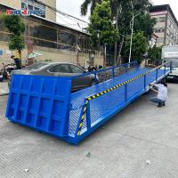 China 1m High Guardrail Mobile Dock Ramp Loading Dock Ramps For Forklift for sale