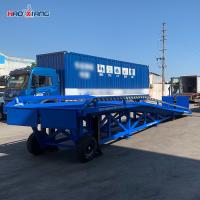 China 5-15tons Mobile Loading Dock Ramps Manual Temporary Dock Ramps for sale