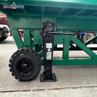 China 20Ton Container Dock Ramp Adjustable Height Mobile Ramp For Forklift for sale