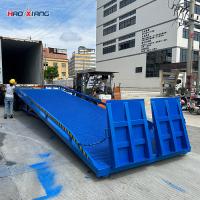 China 10T Portable Loading Dock Ramps Mobile Yard Ramp For Warehouse for sale