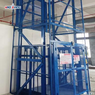 China Hydraulic Direct Top Lift Elevator 10 Ton Capacity 18m Height Floor-to-Floor Goods Transport for sale