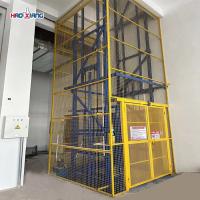 China Outdoor Workshop Hydraulic Cargo Lift 500kgs Small Freight Elevator for sale