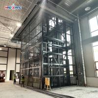 China 1-2 Floor 10m High Hydraulic Cargo Lift Transport Freight Lift Elevator for sale