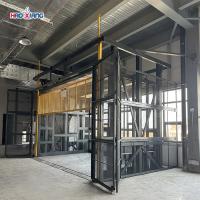 China 10 Tons 10 Meters High 2 Layers Hydraulic Cargo Elevator For Garage Use for sale