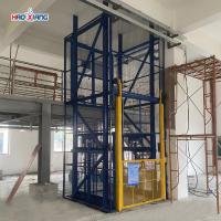 China Heavy-Duty 20,000kg Hydraulic Lift Platform - Guide Rail Freight Elevator for Warehouse Logistics for sale