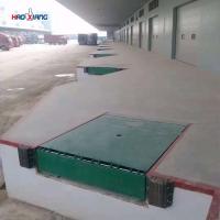 China Customized 8T-20T Warehouse Dock Leveler Blue Dock Plate Ramp for sale