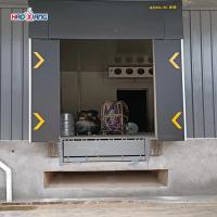 China Grey Safe 10T-20T Hydraulic Dock Leveler Loading Dock Ramps With 400mm Lip Length for sale