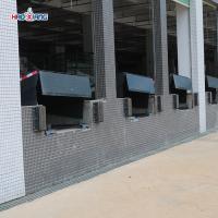 China Grey Safe 10T-20T Hydraulic Dock Leveler Loading Dock Ramps With 400mm Lip Length for sale