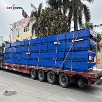 China Customizable Work Platform Hydraulic Loading Dock Ramp With 5mm Non-Slip Diamond Mesh for sale
