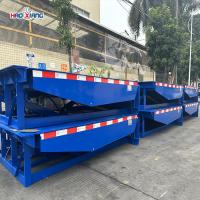 China Customizable Work Platform Hydraulic Loading Dock Ramp With 5mm Non-Slip Diamond Mesh for sale
