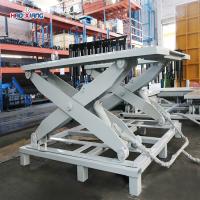China Fixed Hydraulic Platform Lift 1 Ton Non Mobile Scissor Platform for sale