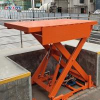 China Anti Skid 10T Stationary Scissor Lift Platform With 4650mm Max Height for sale