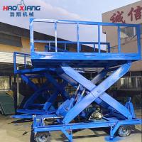 China Heavy Duty Hydraulic System Permanent Scissor Lift Customized for sale