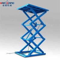 China Heavy Duty Hydraulic System Permanent Scissor Lift Customized for sale