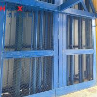 China Hydraulic Direct Top Lift Elevator 10 Ton Capacity 18m Height Floor-to-Floor Goods Transport for sale