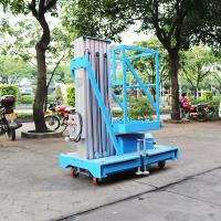 China Mast Aluminum Alloy Hydraulic Lifting Platform Height Adjustable for sale