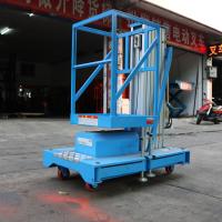 China Mast Aluminum Alloy Hydraulic Lifting Platform Height Adjustable for sale