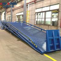China 10-Meter Manual Dock Ramp With 10-Ton Capacity For Efficient Heavy Loading for sale