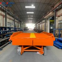 China 10 Ton Capacity Mobile Loading Ramp Durable Design With Anti-Slip Surface for sale