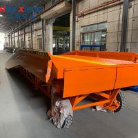 China 10 Ton Capacity Mobile Loading Ramp Durable Design With Anti-Slip Surface for sale