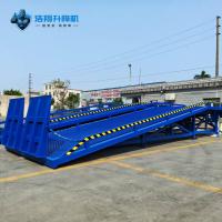 China 10-Meter Manual Dock Ramp with 12-Ton Capacity for Efficient Heavy Loading for sale