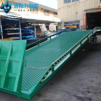 China 10T Movable Dock Ramp Portable Loading Ramp For Unloading Trucks for sale