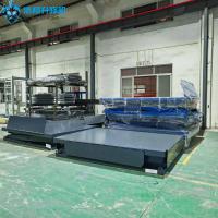 China Adjustable  Hydraulic Dock Plate 10 Ton Warehouse Loading And Unloading Platform for sale