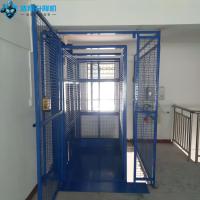 China 10m 500kg-20000kg Hydraulic Cargo Lift Indoor Goods Lift For Warehouse Hydraulic Goods Elevator for sale