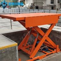 China 4 Tons Stationary Scissor Lift Table Workbench Stationary Lift Platform for sale