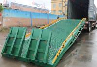 China 10m Hydraulic Dock Ramp 10 Tons  Loading Dock Adjustable  Mobile Dock Ramp Warehouse for sale