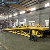 China Yellow Loading And Unloading Portable Dock Ramp For Enhanced Efficiency In Warehouses for sale