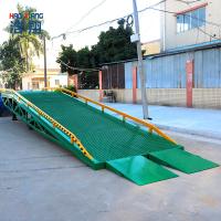 China Hydraulic Cargo Lift Elevator 15T Warehouse Cargo Lift Customized Load 20 Tons Warehouse Fixed Hydraulic Dock Ramp for sale