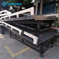 China 10T-10M Customized Black Segmented Portable Loading Docks Hydraulic Dock Ramp for sale