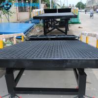 China 10T-10M Customized Black Segmented Portable Loading Docks Hydraulic Dock Ramp for sale