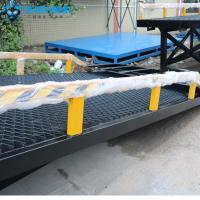 China 10T-10M Customized Black Segmented Portable Loading Docks Hydraulic Dock Ramp for sale