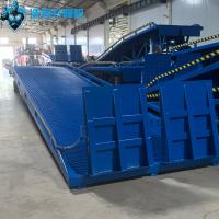 China 10T-10M Customized Green Loading And Unloading Goods Mobile  Dock Ramp for sale