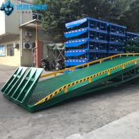 China 15 Tons Mobile Dock Ramp Warehouse Portable Truck Loading Ramp for sale
