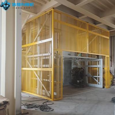 China 6m Yellow Warehouse Elevator Lift 20000kgs Warehouse Goods Lift Self Customized for sale