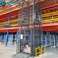 China 500kg-20000kg Hydraulic Cargo Lift Indoor Goods Lift For Warehouse for sale