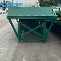 China 20T-12M Customized Green Loading And Unloading Goods Hydraulic Dock Ramp Product Details for sale