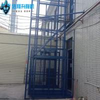 China 6m High 500kg-20000kg Industrial Outdoor Goods Lift Hydraulic Cargo Elevator for sale